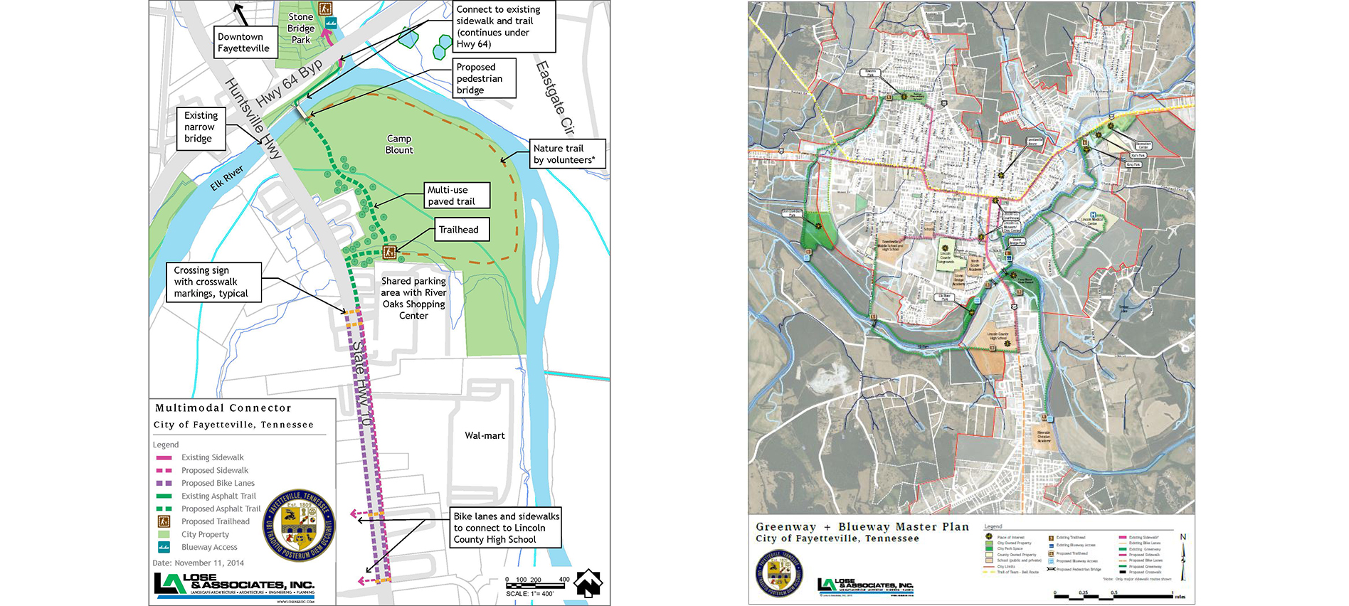 Fayetteville Greenway and Blueway Master Plan - Lose Design