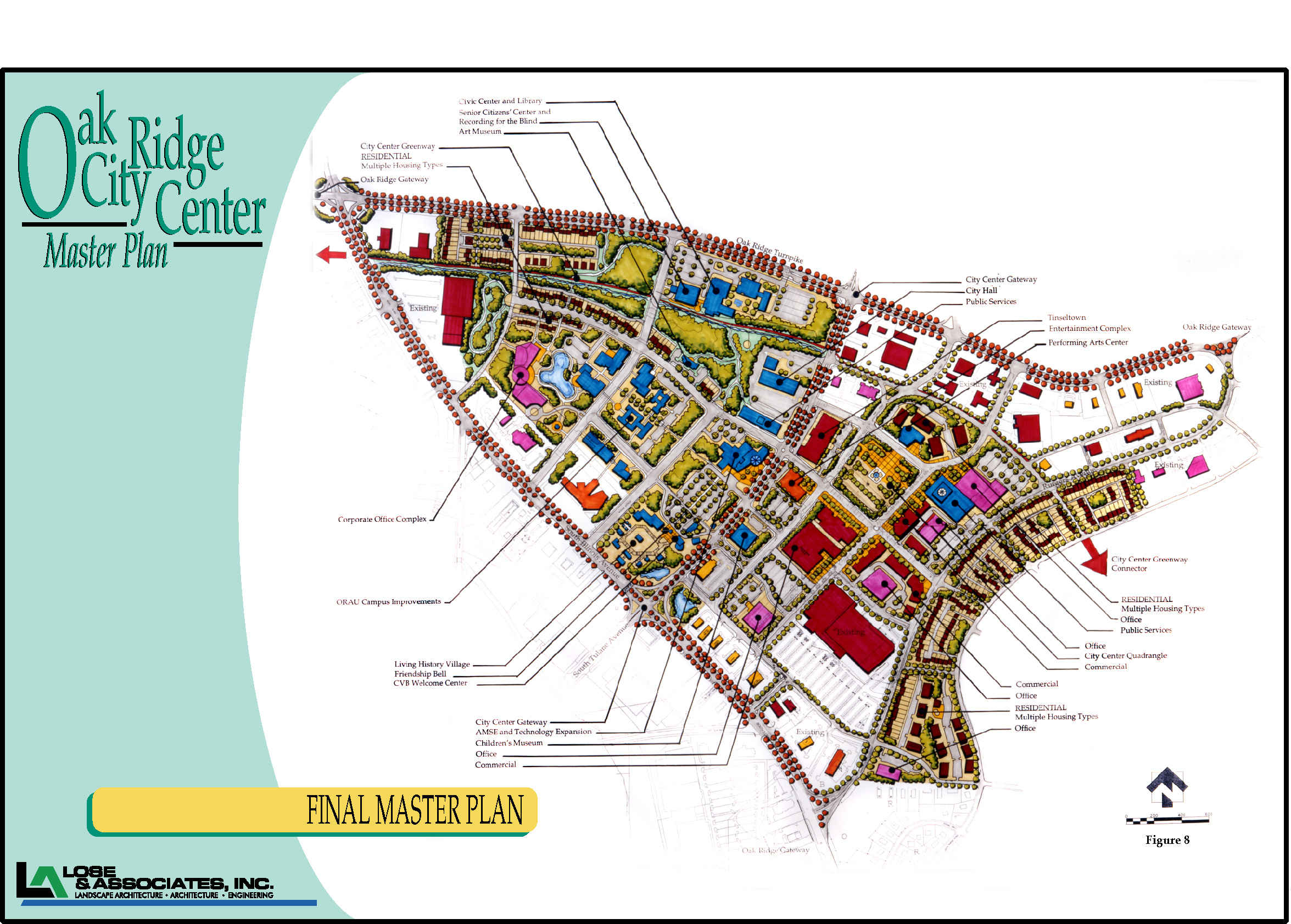 Oak Ridge City Center Master Plan - Lose Design